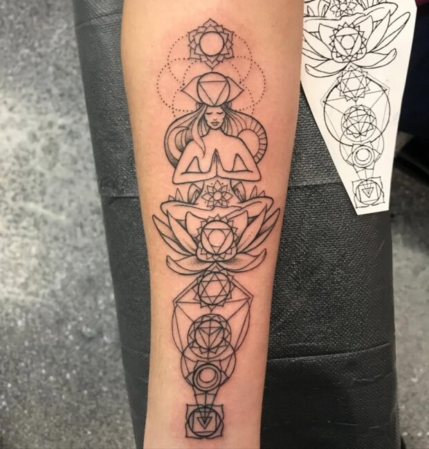 17 Chakra Tattoo Ideas: Sacred Symbols for Energy Alignment - Spiritvibez